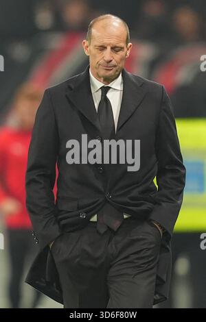 AC MilanÕs head coach Massimiliano Allegri during the Serie A EniLive ...