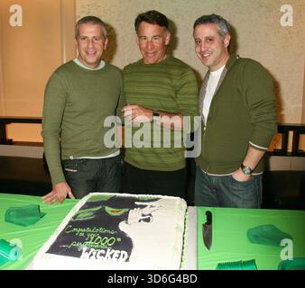 Producer Marc Platt, Stephen Schwartz and producer David Stone ...
