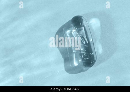 Soap bubble drop or Shampoo bubbles floating like flying in the air ...