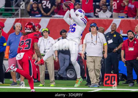 Buffalo Bills running back Ty Johnson (26) runs the ball against the ...