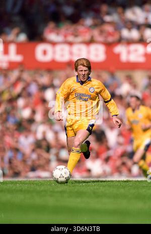 Gordon Strachan (captain) pictured during his football career with ...
