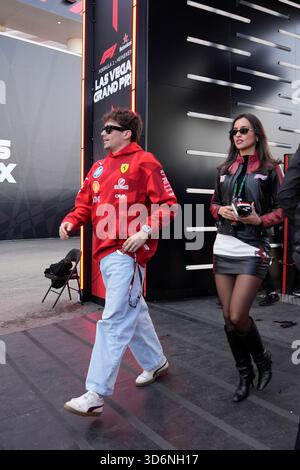 Alexandra Saint Mleux during the Las Vegas GP 2025 at the Las Vegas ...