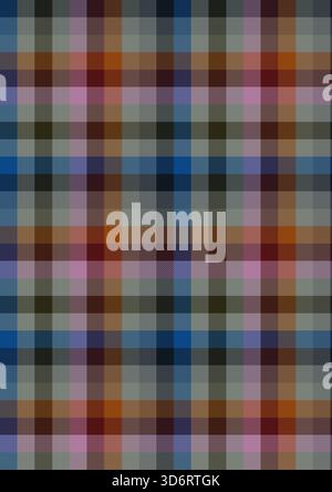 Seamless plaid, tartan, check pattern blue, pink, black and white ...
