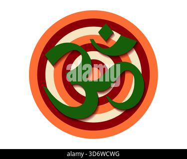 inner balance line icon, outline symbol, vector illustration, concept ...