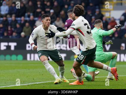 Chelsea's Enzo Fernandez (left) celebrates with Alejandro Garnacho ...