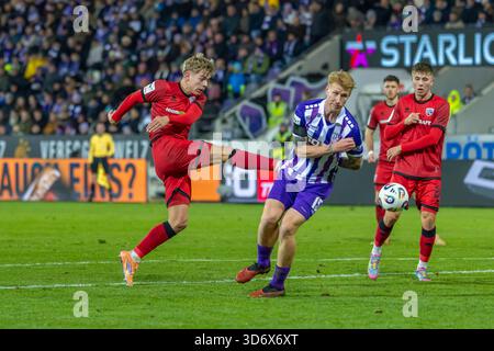 from left: Max Plath (FC Ingolstadt, 14) Kevin Volland (TSV 1860, 31 ...