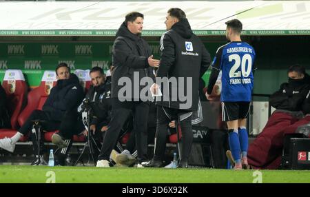 From left Trainer Merlin Polzin (HSV Hamburg), Bakery Jatta Hamburg ...