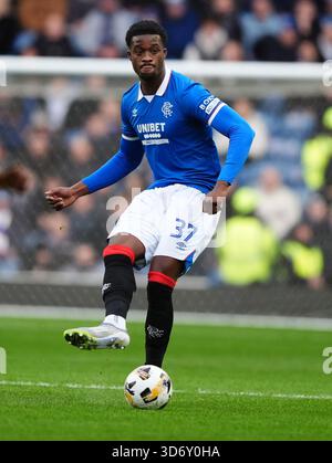 Rangers' Emmanuel Fernandez during the William Hill Premiership match ...