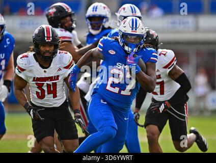 SMU Mustangs running back T.J. Harden (27) during the Holiday Bowl Game ...