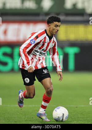Rotterdam - Ayoub Oufkir of Sparta Rotterdam during the sixteenth round ...