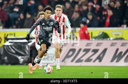 from left: Nathaniel Brown (Frankfurt), Amos Pieper Bremen, January 16 ...