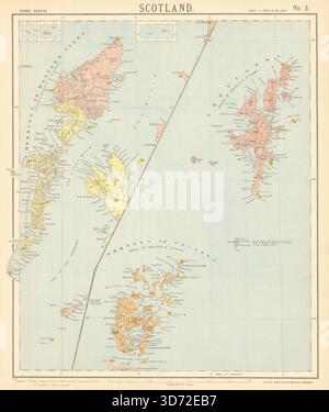 SCOTLAND ISLANDS. Western Isles. Orkneys, Shetlands and Hebrides.SDUK ...