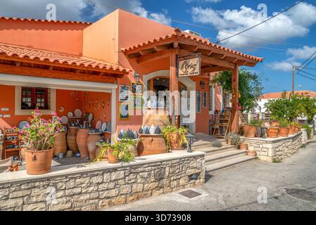 Ceramics art workshop in Margarites village, Rethimno, Crete, Greece ...
