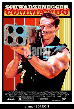Commando (1985) directed by Mark L. Lester and starring Arnold ...