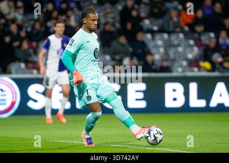 Guillaume Restes of Toulouse during the French championship Ligue 1 ...