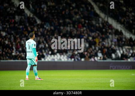 Guillaume Restes of Toulouse during the French championship Ligue 1 ...