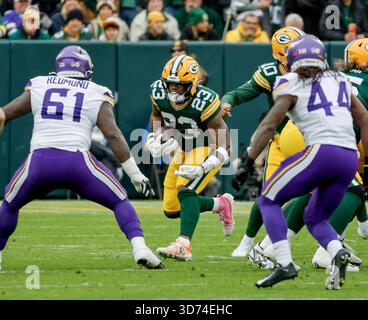 Green Bay Packers' Will Redmond (25) tackles Atlanta Falcons' Hayden ...