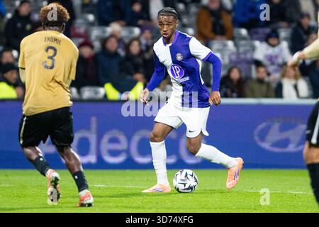 Noah Edjouma of Toulouse during the French championship Ligue 1 ...