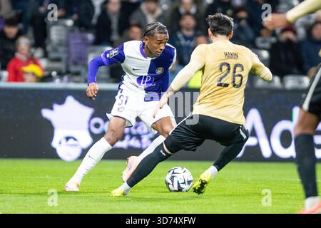 Noah Edjouma of Toulouse during the French championship Ligue 1 ...