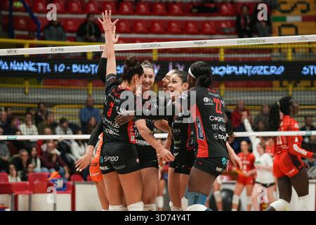 Line up (Bartoccini-Mc Restauri Perugia) during Igor Gorgonzola Novara ...