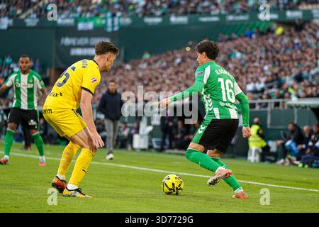 Valentin Gomez of Real Betis during the Spanish championship LaLiga ...