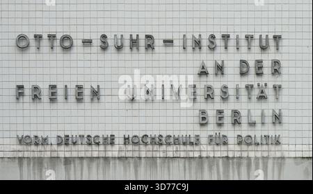 Otto-Suhr-Institut für Politikwissenschaft, Freie Universität ...