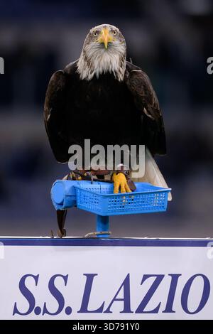 Flaminia new eagle of SS Lazio during SS Lazio vs US Cremonese, Italian ...