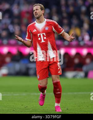 Harry Kane (Munich) at the 1st Bundesliga football match - Hamburger SV ...