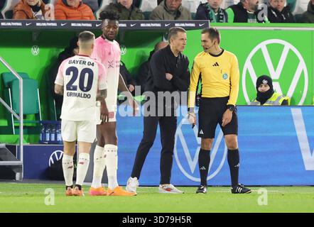 Trainer [coach] Daniel Bauer (Wolfsburg) Wolfsburg, January 14, 2026 ...
