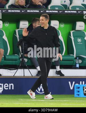 Trainer [coach] Daniel Bauer (Wolfsburg) Munich, January 11, 2026 ...