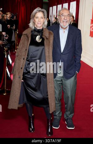 Jennifer Simchowitz, left, and James L. Brooks pose with Brooks' new ...