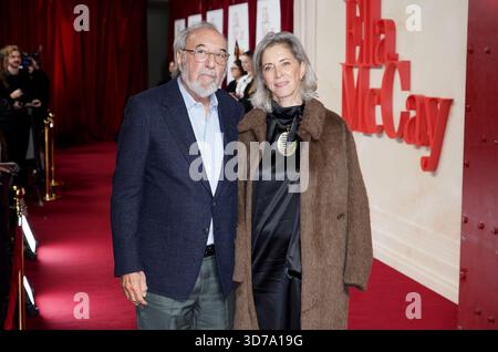 Jennifer Simchowitz, left, and James L. Brooks pose with Brooks' new ...