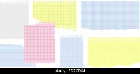 Yellow sheet of torn paper on transparent background Stock Vector Image ...