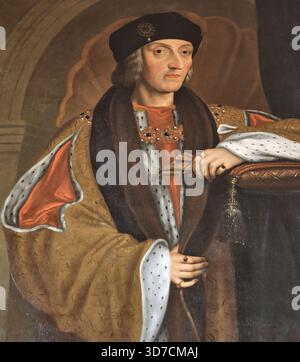 Portrait of King Henry VII Stock Photo - Alamy
