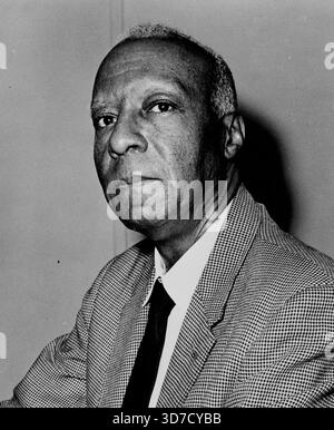 A. Philip Randolph, U.S. civil rights leader, 1963 Stock Photo - Alamy