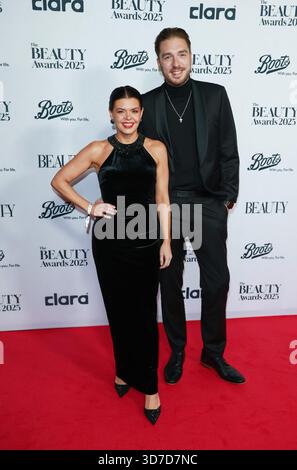 Roxanne Hoyle and Mark Hoyle seen attending the TRIC Awards 2026 at ...