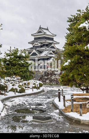 Famous Matsumoto castle originally known as Fukashi Castle National ...