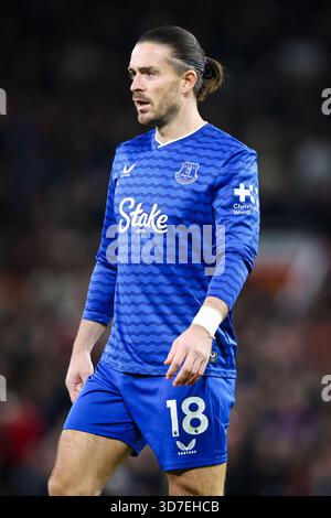 Jack Grealish of Everton during the Premier League match Everton vs ...