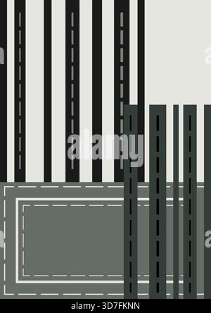 The clear shapes of a simple geometric ornament will decorate every ...