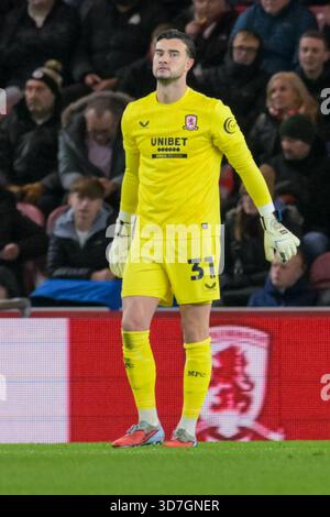 Sol Brynn of Middlesbrough FC during the Sky Bet Championship match ...