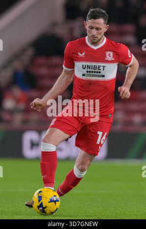 Alan Browne of Middlesbrough during the Sky Bet Championship match ...