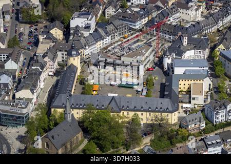 Aerial view of Karstadt Siegen with Karstadt building conversion becomes lecture hall center of ...