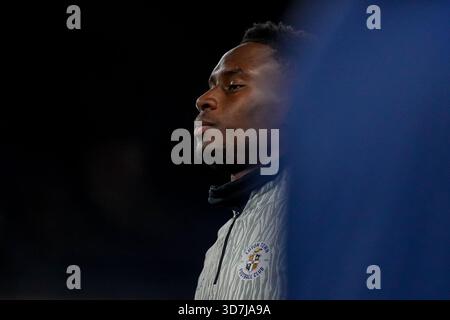 Lamine Fanne (22) of Luton Town during the EFL Vertu Trophy match ...