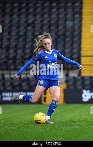 Sari Kees (Leicester 2) during the Women's Super League game between ...
