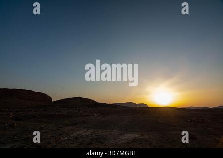 The image shows the Negev Desert in Israel during sunset Stock Photo ...
