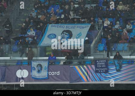 Supporters of Qarabag FK during the UEFA Champions League 2025/26 ...