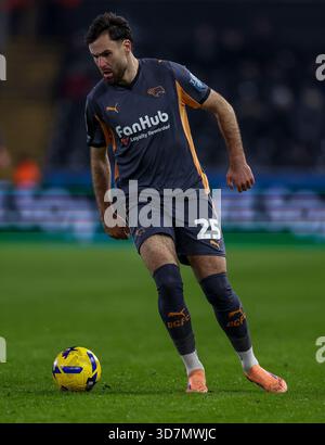 Derby County's Ben Brereton Diaz during the Sky Bet Championship match ...