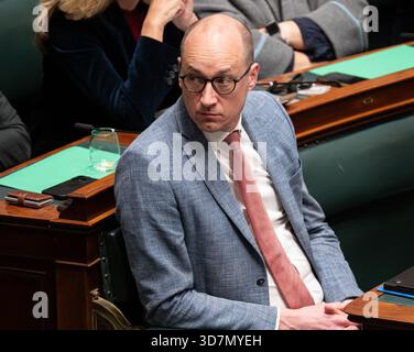 Prime Minister Bart De Wever pictured during a plenary session of the ...