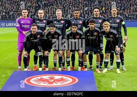 FRANKFURT, GERMANY - 26 NOVEMBER, 2025: Nathaniel Brown - UEFA ...