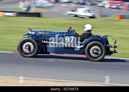 Malcolm Beer, MG K3, Triple M Racing, fifteen minutes of racing for pre ...